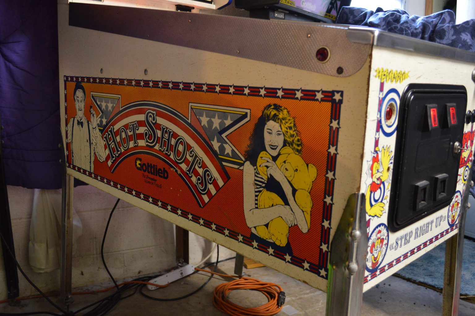 1989 Gottlieb Hot Shots - SOLD - Pinballer